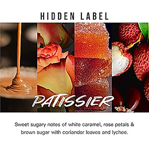 Hidden Label Scented Candles, Soy Candles for Home Patissier 2 Wicks 8.1oz Vivid Collection, Candle Set Gifts for Women Birthday Valentines Day Mothers Day Christmas