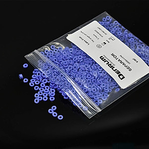 1000pcs/bag Dental Orthodontic Separator Bulk Pack Elastic Orthodontic Separate Ties
