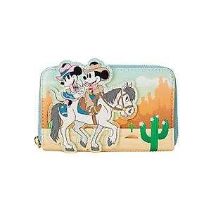 Loungefly Disney Western Mickey & Minnie Wallet | Disney Wallets Standard
