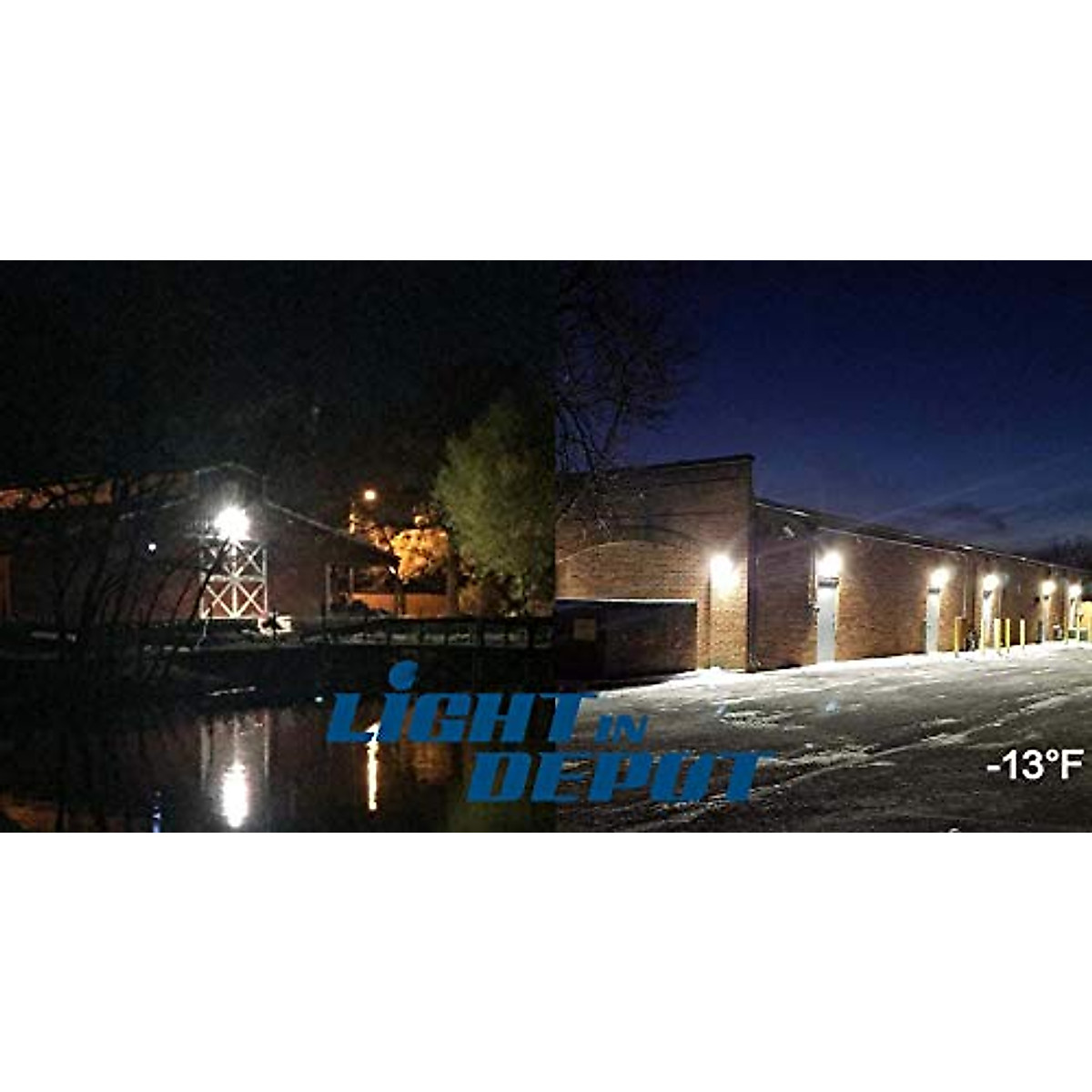 Light in Depot Photocell Dusk to Dawn 60w LED Wall Pack Area Light 5000K Daylight 6750Lm, AC120-277V Outdoor Security Lighting, Waterproof IP65, TUV/DLC Listed (60w, 4 Pack)
