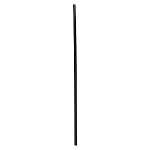 Boardwalk BWKSLSTUBL 8 in. Polypropylene Cocktail Straws - Black (5000/Carton)