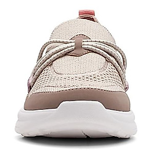 Clarks Women's Ezera Run Loafer, Taupe Combi, 9