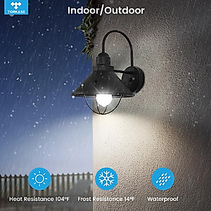 Motion Sensor Light Bulbs, 13W (100Watt Equivalent), Motion Activated Dusk to Dawn Security LED Bulb, 5000K Daylight, Energy-Efficient, for Indoor and Outdoor Lighting, Porch, Stairs, Hallway 3Pack