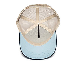 Goorin Bros. The Farm Men's Trucker Hat - Baseball Snapback Cap, Bandit, Navy