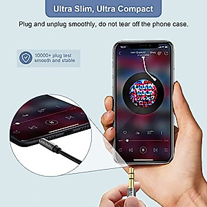 Headphone Extension Cable,3.5mm TRS 1/8 Male to 1/8 Female Stereo Extension Cord Adapter,Audio Aux Jack Extender for Amplifiers,Guitar, Keyboard Piano,Home Theater, Mixing Console,Headphones