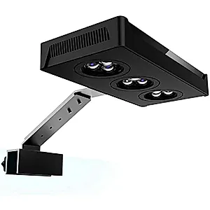 hipargero Aquarium Light –3rd Generation A029 Aquarium LED Light 30 Watts Saltwater Light with Touch Control, 5W LED Chips for Coral Reef Nano Fish Tank Marine Tanks with Timer & Screen