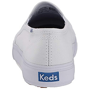 Keds Women's Double Decker Sneaker, White, 9.5