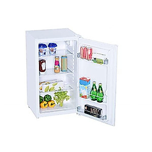 Danby DAR032B1WM 3.2 Cu.Ft. Mini Fridge In White - Free-Standing All Fridge For Bedroom, Living Room, Kitchen, Dorm