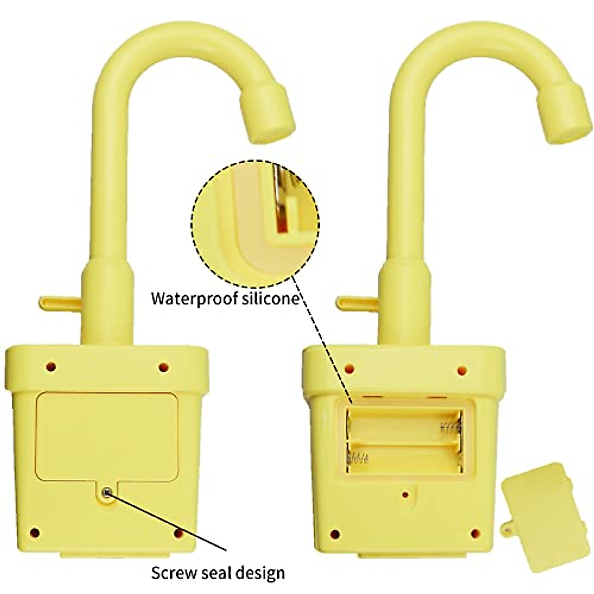 Toysructin Bird Parrot Bathtub, Automatic Bird Bathtub with Faucet Bird Bathroom Cage Accessories Toys Set, Bird Parrot Shower Box for Parrots Parakeet Canaries