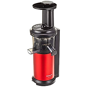 Panasonic Slow Juicer VITAMIN SERVER MJ-L400-R (Metallic Red)【Japan Domestic genuine products】【Ships from JAPAN】