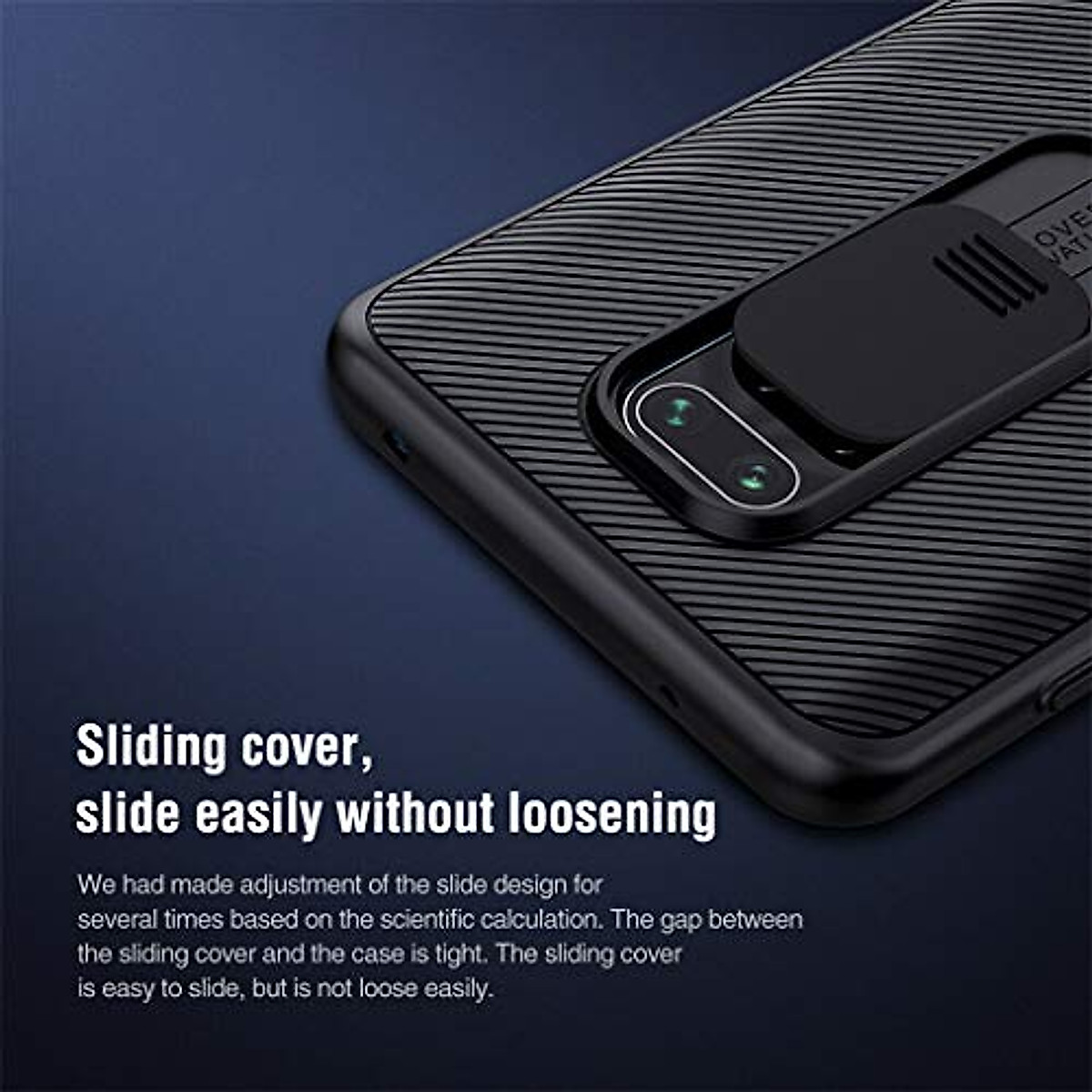 Lanmino for Xiaomi Redmi Note 9 S Pro Max Slide Cover for Camera Protection Case,Cam Shield Pro Series Case with Slide Camera Cover, Slim Stylish Protective case (for Xiaomi Redmi Note 9 Pro Max)