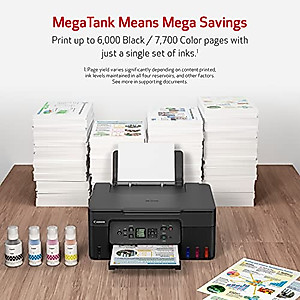 Canon PIXMA G3270 - Wireless MegaTank All-in-One Printer