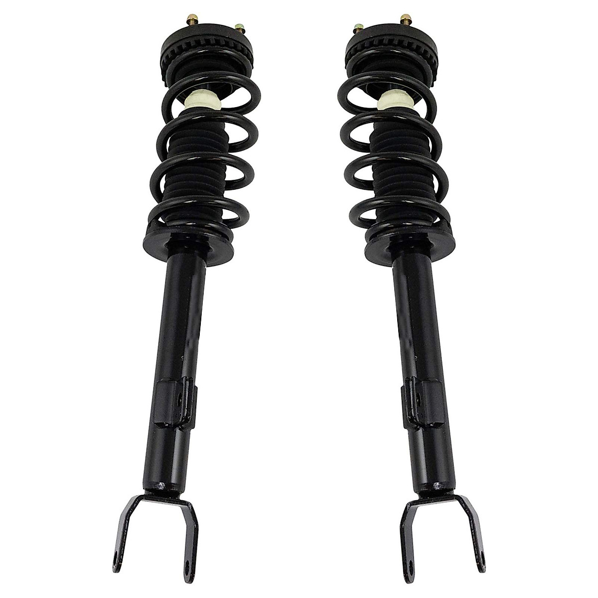 TRQ Front Strut & Coil Spring Assembly Set Driver & Passenger Sides Compatible with 12-22 Chrysler 300 Dodge Challenger 11-22 Charger