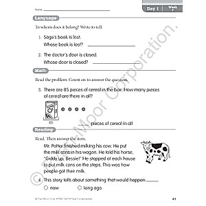 Evan-Moor Daily Fundamentals, Grade 1