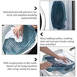 Cabilock Underwear Laundry Beads Washboard Anti- Slip Laundry Cleaning Board Mini Laundry wash Board Clothes Washing Tool for Home Free and Clear Laundry Detergent Household Laundry soap Dispenser