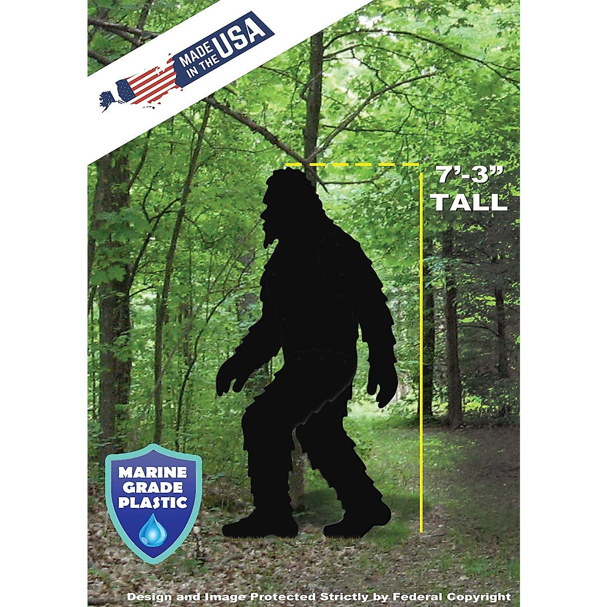 Big Foot Yard Display Over 7ft Tall!!!