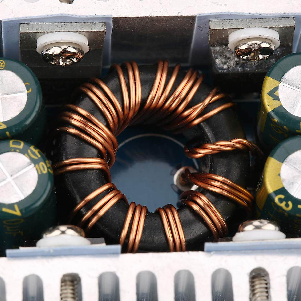 Voltage Converter Module DC 5-30V to 1.25-30V,Automatic Step Up/Down Converter,Boost/Buck Voltage Regulator,Regulated Converter Module,Over Current, Short Circuit, Over Temperature