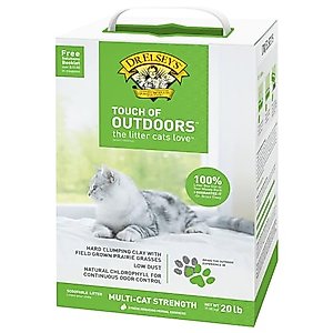 Dr. Elsey's Precious Cat Touch of Outdoors Litter Bag, 20 lb