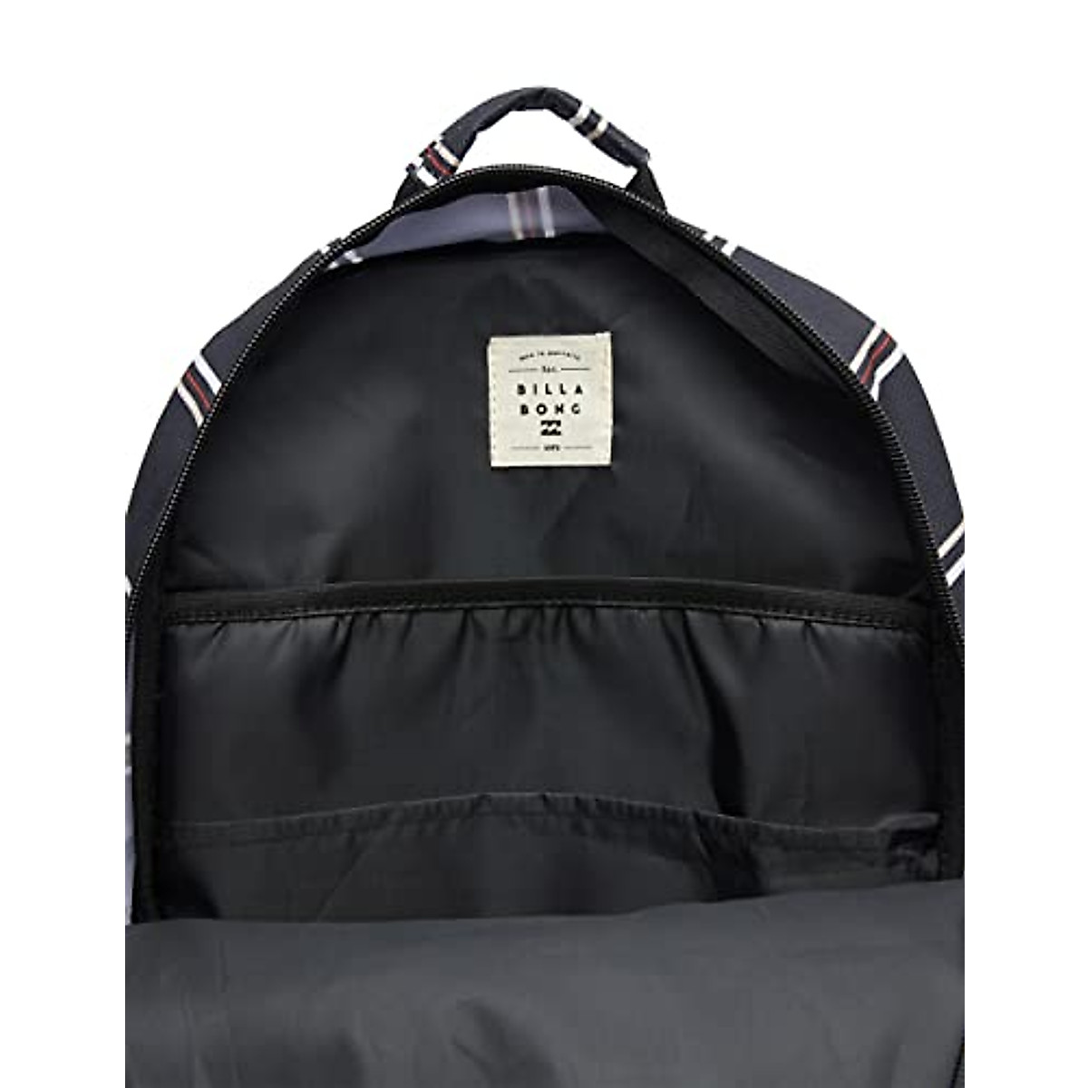 Billabong Women's Roadie Backpack, Black Vanilla Stripe, One