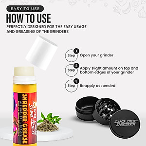 Santa Cruz Shredder Grinder Lubricating Grease, Works with All Models Eases The Shifting and Improves The Functionality