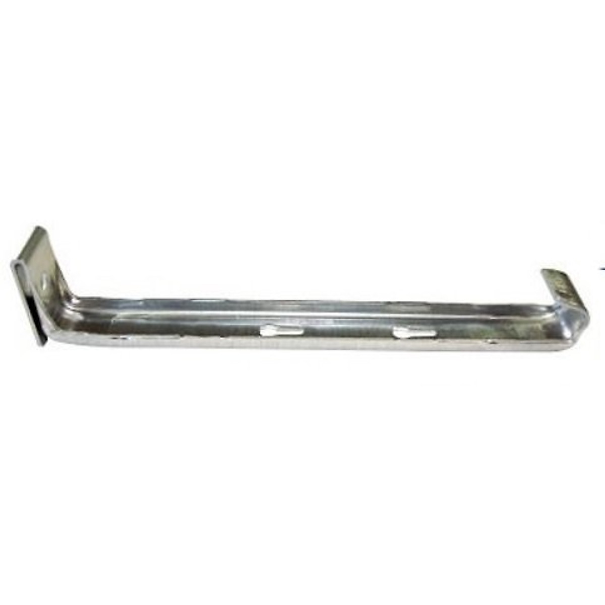 (100) 6" Ultra Hanger with Clip for K-Style Gutters. Made with Heavy 0.060" Aluminum.