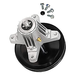 q&p Outdoor Power Spindle Assembly Bracket Replace MTD 618-06989, 918-06989, Compatible with MTD Models T1500 T1600 LT 4600 CLT46CVT