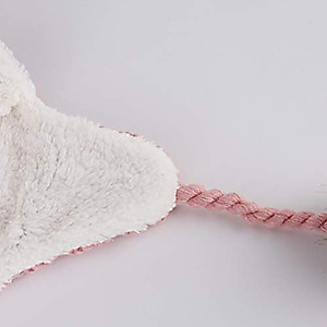 LLmoway Baby Girl Winter Hat Warm Earflap Beanie Fleece Lined Knit Cap Infant Pilot Pom Hat Pink