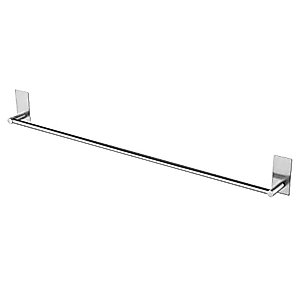 KES Adhesive Towel Bar 30-Inch Bathroom No Drill Towel Holder Sticky on Towel Rack Easy Install SUS304 Stainless Steel Rustproof Brushed Finish, A7000S75B-2