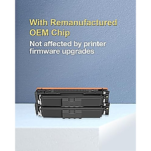 (with Chip) 069H Toner Cartridge Replacement for Canon 069 CRG069 CRG069 H CRG-069 H for imageCLASS MF753Cdw MF751Cdw LBP674Cdw Printer (Cyan 1 Pack)