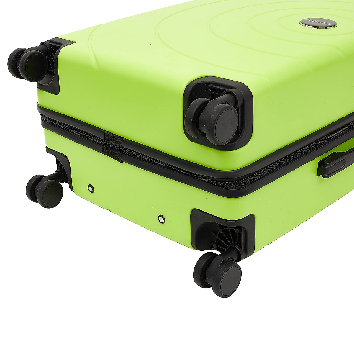 Travelers Club 2PC Odyssey Luggage Set, Lime Green, 20" Carry-On