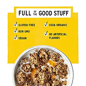 Purely Elizabeth Organic Original, Ancient Grain Granola, Gluten-Free, Non-GMO (3 Ct, 12oz Bags)
