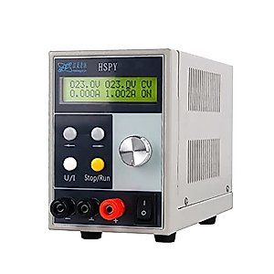YTHEE DC Power Supply Variable Programmable Professional Laboratory DC Power Supply Adjustable 0-400V 0-1A Lab Bench Switching Power Source High Precision Bench Linear Power Supply