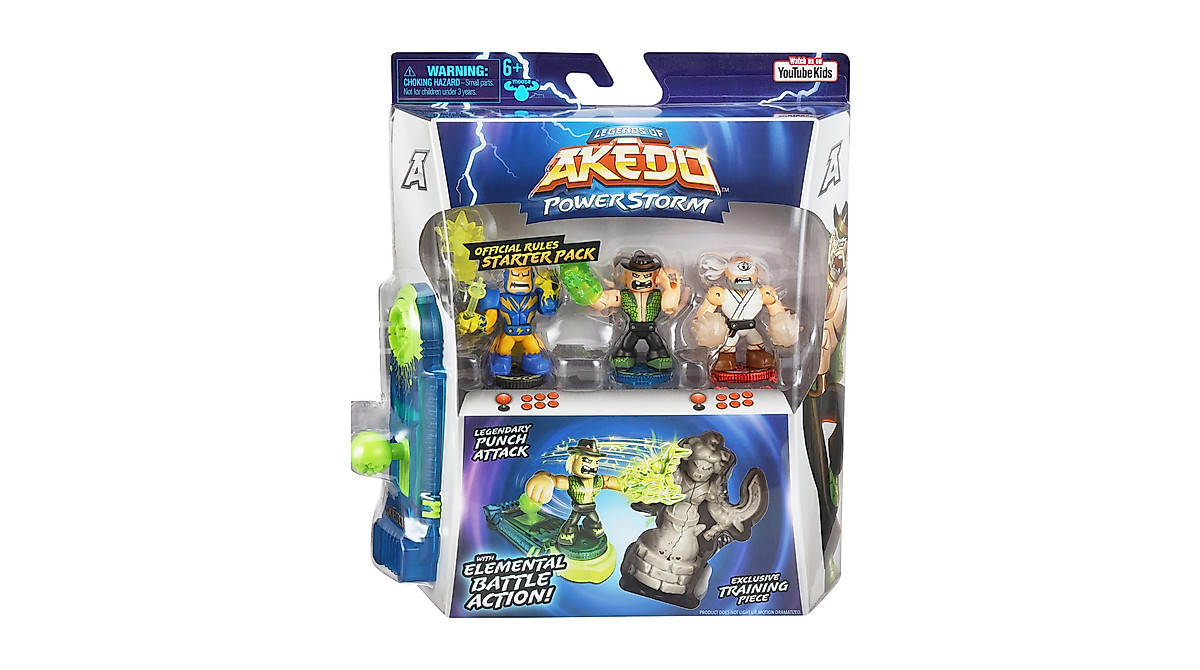 Legends of Akedo Powerstorm Starter Pack - Unleash the Action!