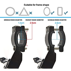 LEICHTEN Adjustable Bicycle Kickstand Aluminum Alloy Bike Kick Stand for 26" 27.5" 28" 700c Mountain Bike/BMX/Adults bike/City bike Storage