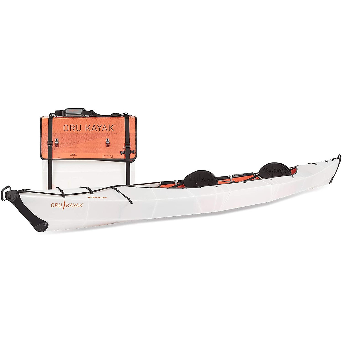 Oru Kayak Foldable Kayak Haven TT | for 1 or 2 People - Stable, Durable, Lightweight - Lake and River Kayaks - Beginner, Intermediate - Size (Unfolded): 16'1" x 33", Weight: 41 Lbs