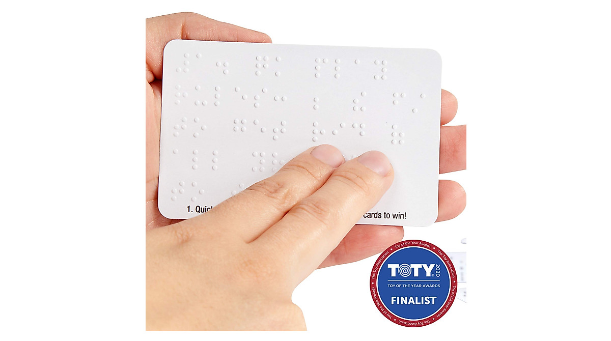 Inclusive UNO Braille Card Game for All Ages