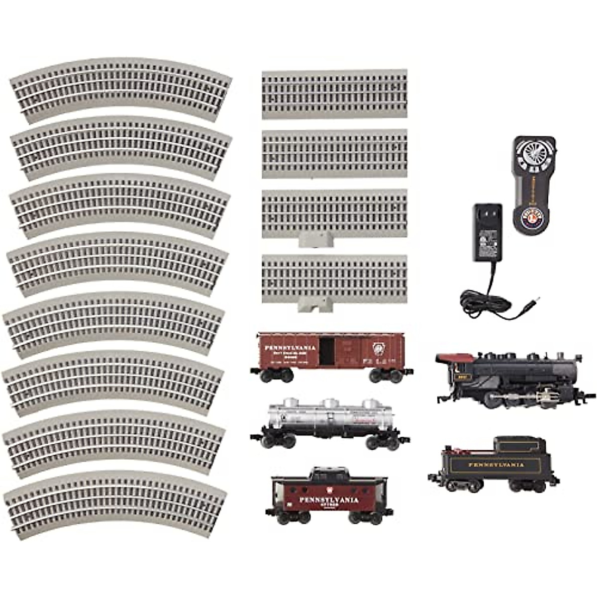 Lionel Pennsylvania Flyer LionChief 5.0 0-8-0 O Gauge Freight Train Set with Bluetooth Capability