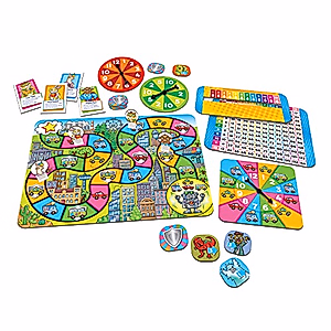 Orchard Toys Moose Games Times Tables Heroes. an exciting Multiplication Game, Superhero Play. for Ages 6-9 and for 2-4 Players