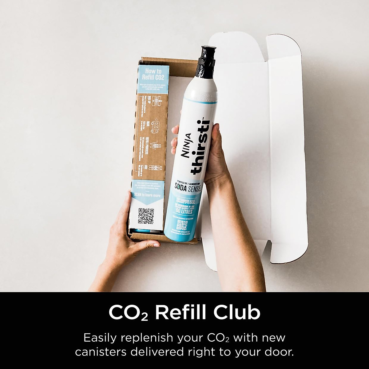 Ninja WCX00CO2 Thirsti 60L CO2 Canister