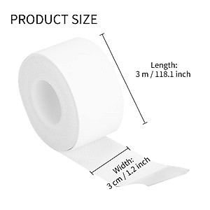 Collar Protector Sweat Pads, Disposable Sweat Prevention Adhesive White Self-Adhesive Anti-Dirty Neck Liner Tape Patches Shielding