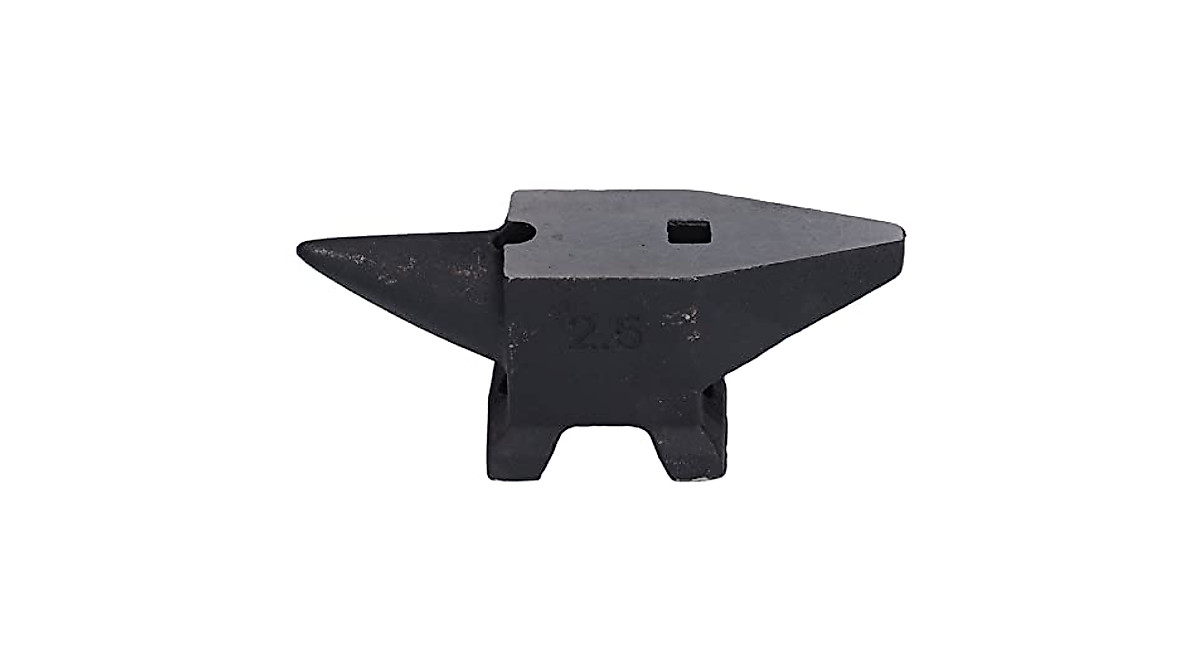 Durable 2.5kg Cast Iron Anvil for Smithing & Forging