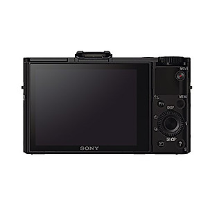 Sony RX100 II 20.2 MP Premium Compact Digital Camera w/ 1-inch Sensor, MI (Multi-Interface) Shoe and tilt LCD Screen (DSCRX100M2/B)