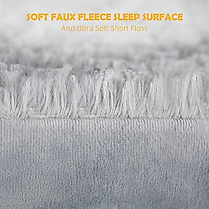 Yiruka Dog Beds for Extra Large Dogs, Washable Dog Bed Sofa with Removable Cover, Waterproof Dog Bed Couch with Nonslip Bottom, High Bolster Dog Bed, Orthopedic Large Dog Bed up to 100 lbs