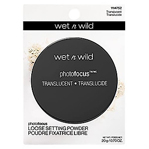 Loose Setting Powder By Wet n Wild Photo Focus Loose Finishing Powder Off-White Translucent