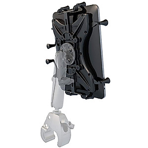 RAM Mounts RAM-HOL-UN9U X-Grip Universal Holder for 9"-10" Tablets Compatible with RAM B 1" and C 1.5" Size Round Ball Bases