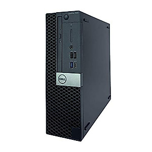 Dell Optiplex 7060 SFF Desktop - 8th Gen Intel Core i7-8700 6-Core Processor up to 4.60 GHz, 16GB DDR4 Memory, 512GB Solid State Drive, Intel UHD Graphics 630, DVD Burner, Win10 Pro (64-bit) (Renewed)