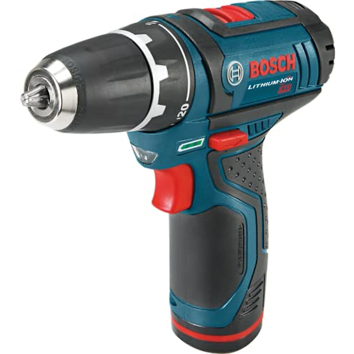 Bosch 12V Max 3/8 Inch Cordless Drill Driver Kit with (2) 2 Ah Batteries