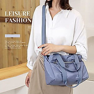 Zokrintz Women Shoulder Handbags Casual Crossbody Bags Nylon Messenger Bag Ladies Roomy Tote Purse