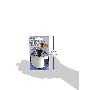 Zadro 3-Inch 10x Mag Close Up Spot Mirror, Mini