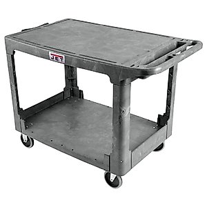JET 45" x 25" Flat Top Utility Service Cart, 500 Lbs. Capacity (Model PUC-4525)